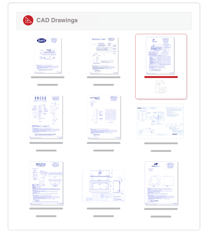 Turn Your Products Into Project-Ready CAD Drawings